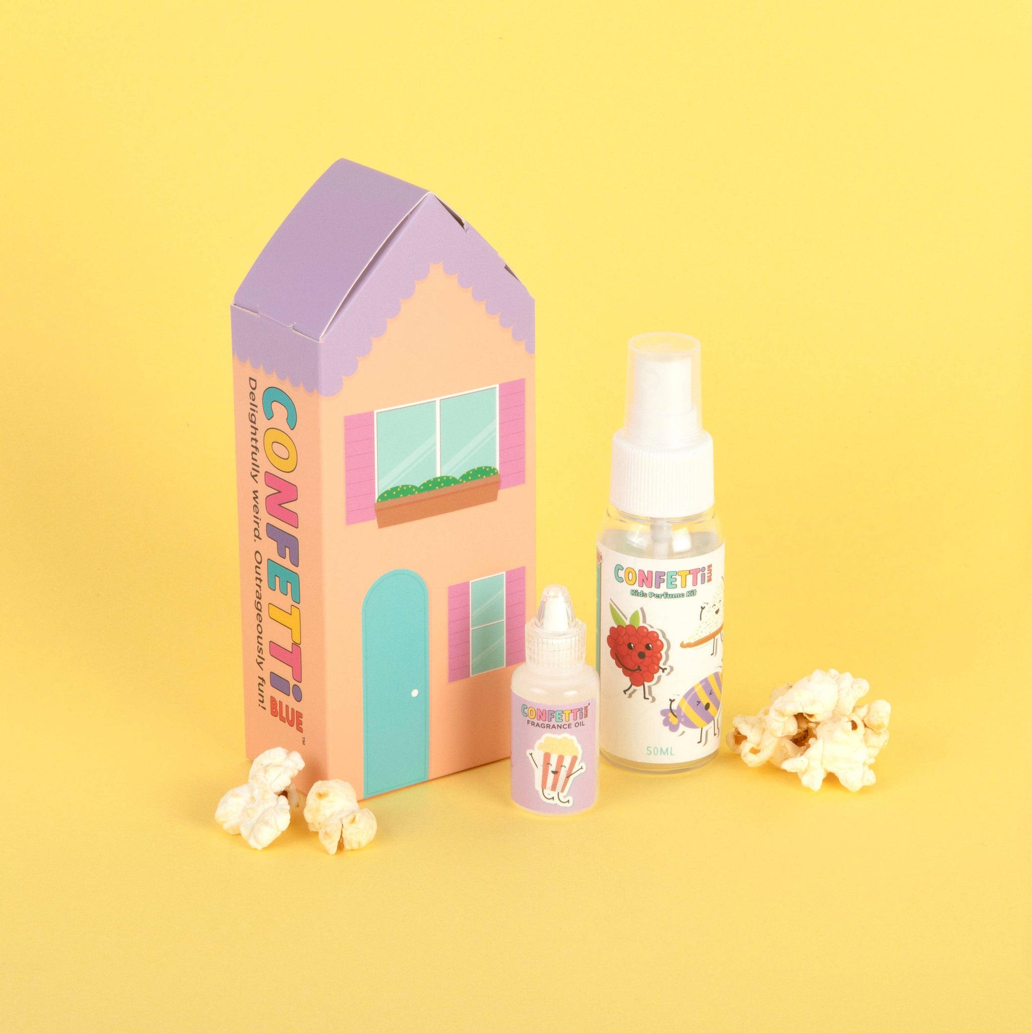 Confetti Blue - Popcorn Mini Perfume Making Kit